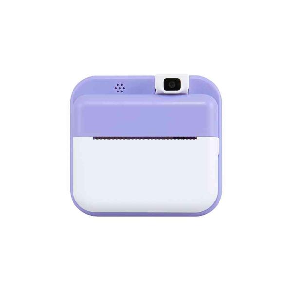 感熱紙なのでインク不要で撮ったその場でモノクロプリント可能。選べるフレームデザイン10種類、他フィルター8種類。microSDを挿入すればフルカラーで保存可能。カメラは角度を自由に調整でき、最大180°まで回転可能です。内向きカメラ、外向き...