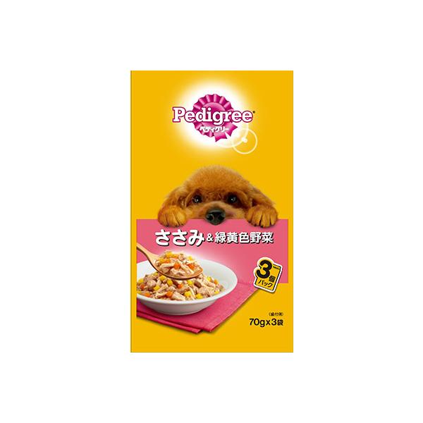 愛犬に必要な栄養がきちんとつまったバランスの取れた総合栄養食です。愛犬が大好きなささみに、ビタミン豊富な緑黄色野菜を加えました。