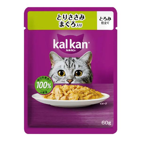 味わい深いとろみソース仕上げ。1歳以上の猫に必要な栄養素がバランスよく含まれた総合栄養食