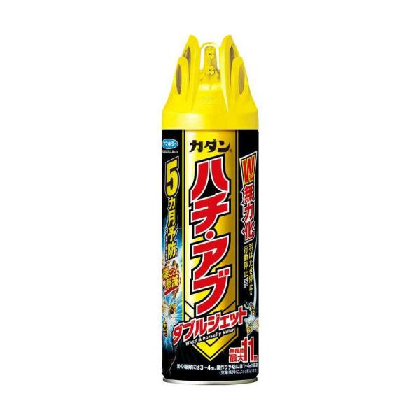 ●危険なハチの動きを封じて落とす！羽ばたき防止&amp;行動停止成分配合でハチを退治します。●巣作り防止効果5ヵ月＊！持続予防成分配合で、ハチに巣を作らせません。＊使用環境・条件により異なります。●巣ごと撃滅持続殺虫成分ビフェントリンが巣に...