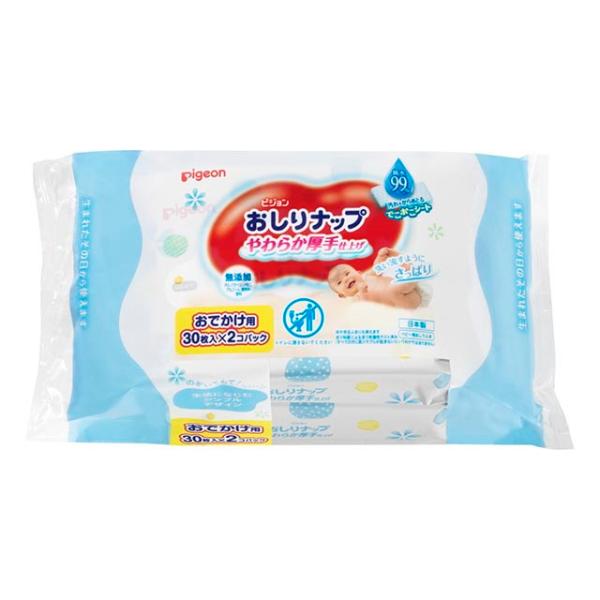 やさしいふき心地にこだわったピジョンおしりナップシリーズピジョン