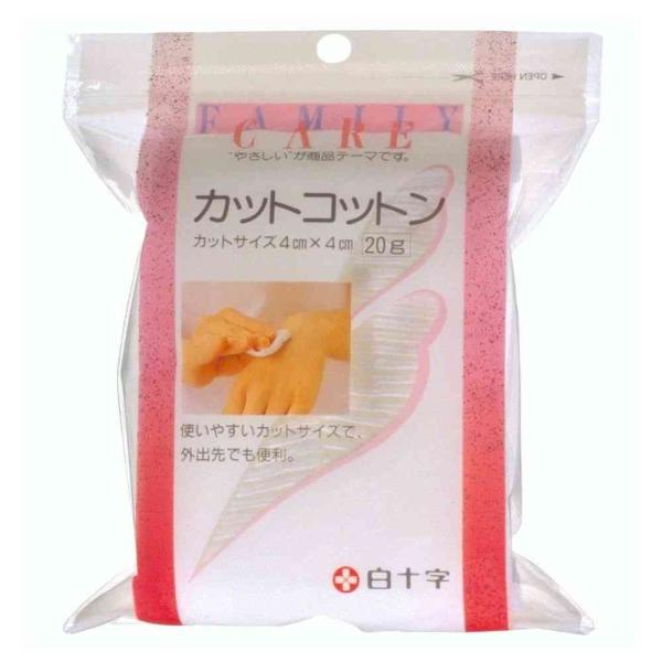 ●お化粧用、赤ちゃんの肌のお手入れに。●使いやすいカットサイズで、外出先でも便利です。●綿100％ですので、デリケートな肌にも安心してご使用いただけます。●コットンサイズ：4cm×4cm●入数：約60枚
