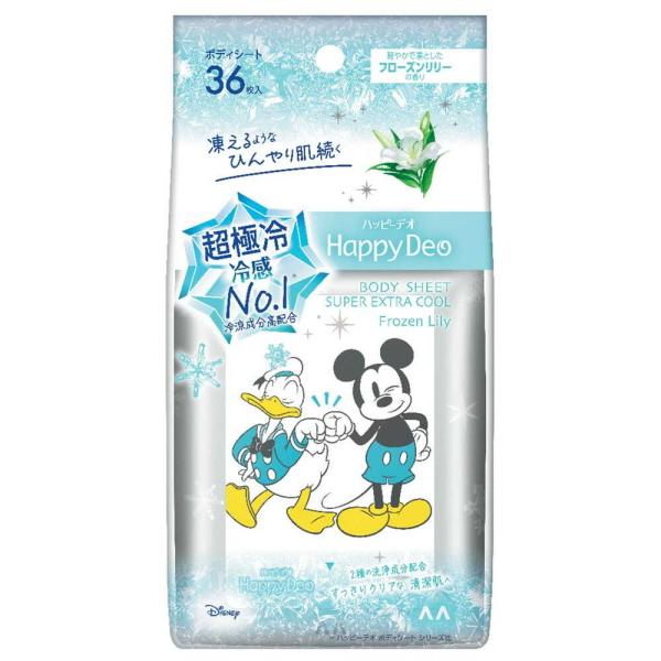 シリーズ史上冷感Ｎｏ．１！メントール量１．５倍で凍えるようなひんやり肌が続くボディシート。フローズンリリーの香り。