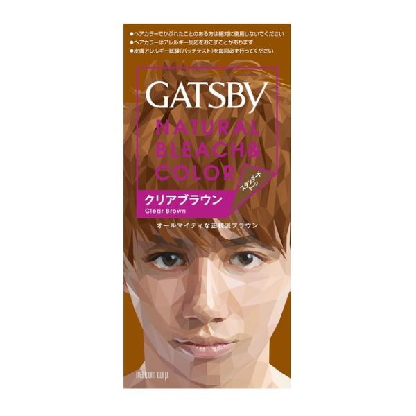 ブリーチしながら同時にカラー！クリームタイプで根元までしっかり染まる。スマートな正統派ブラウン。