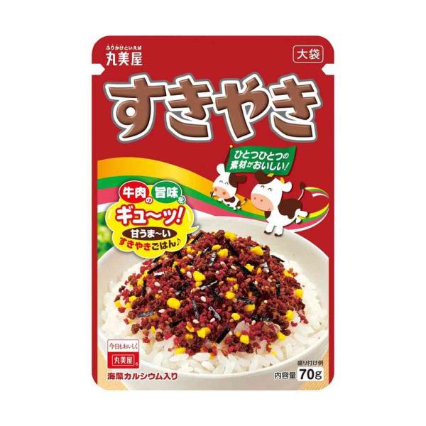 ごはんによく合う、食欲そそるすきやき風味。お得で使いやすい大袋タイプに詰めました。