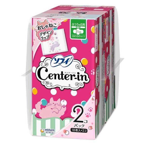 ふわふわ感覚で肌にやさしく、真ん中でスピード吸収。