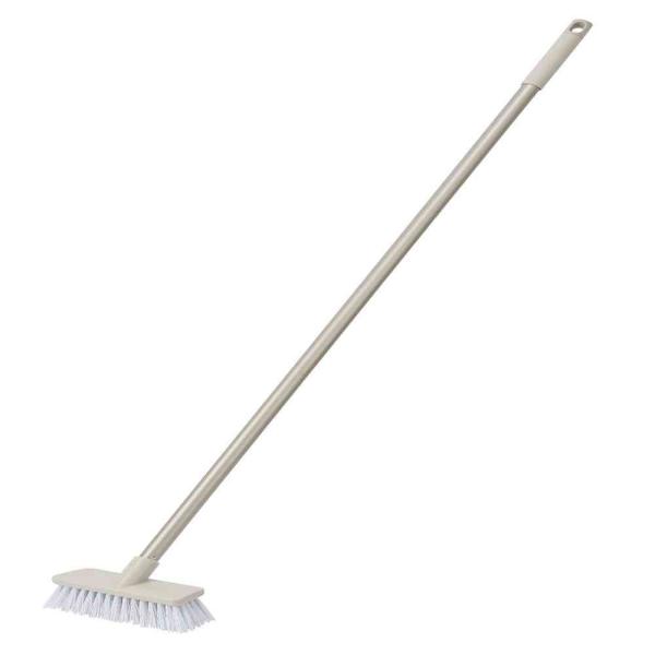 コシが強く玄関・タイル面の水洗いに最適。