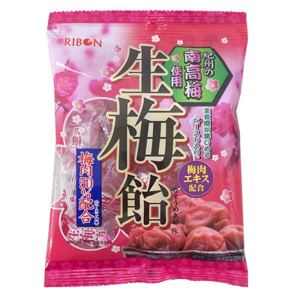 梅系キャンディ売上No.1！紀州梅肉を使用した梅ペースト入りの本格派梅飴です。