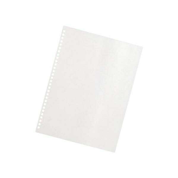 ノートリーフを好みのカラーでファイリングする多穴スライド式ノート。