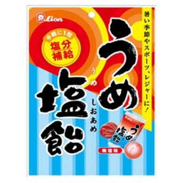 暑い季節に、おいしく手軽に塩分補給！！うめ塩味の機能性キャンディーです。
