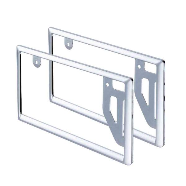 ●フロントとリアのナンバープレートにそれぞれ取り付けできるナンバーフレームセットです。●車の接触などによるナンバープレートの曲がりや擦り傷等を軽減します。●表面には高品質なクロームメッキを使用しています。●純正のボルトをそのまま使用して取り...