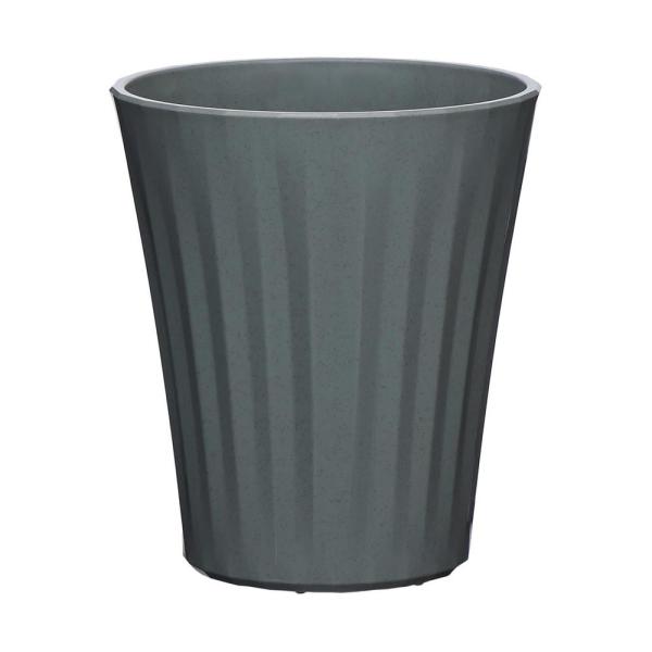 観葉植物や洋ランを植え付け、植え替えできる深型インテリアポット清潔感や高級感を演出する光沢のあるデザイン