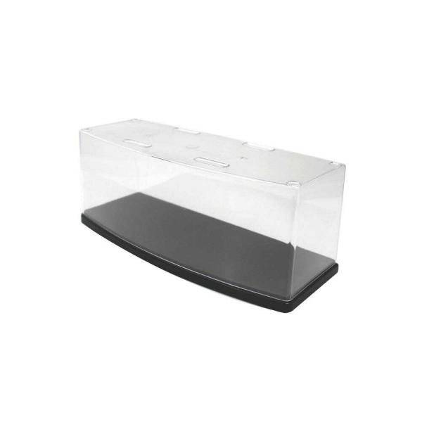 大切なコレクションをほこりから守ってきれいにディスプレイに●ワイドL型のラウンドディスプレイケース●大切なコレクションをホコリやキズから守り、キレイに飾れる●フィギュアやミニカー、スワロフスキーなどのコレクションにぴったり●積み重ねOKディ...