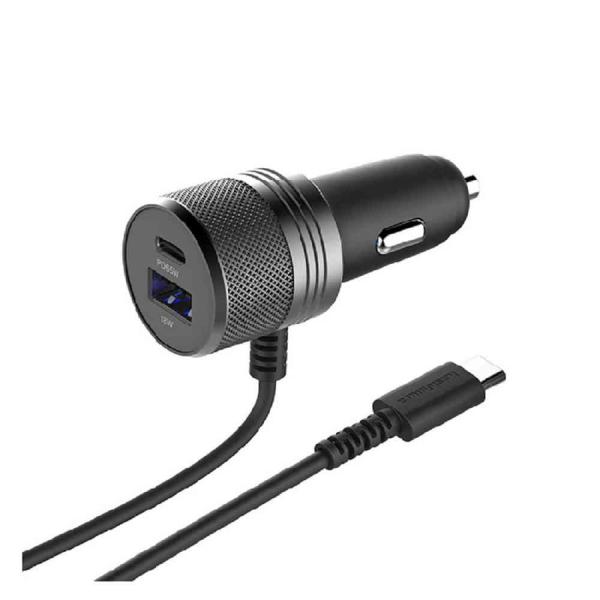 ●車のDCソケットを3口のUSB電源に変換・ケーブル直結C：最大65WPD／PPS対応・USBポートC：最大65WPD／PPS対応・USBポートA：最大18W急速充電対応※PDおよび急速充電非対応端末への接続時は5V出力になります。●ケーブ...