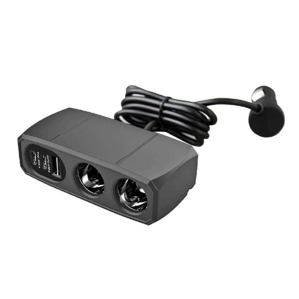 ●2つのDCソケット、Type-CとリバーシブルUSB-A合計3ポートを備えたセパレートタイプの増設ソケット。●12／24V両方の電源に対応、トラック等にも使用可能。●USB3ポート合計最大出力72W。●USB PD（Power Deliv...