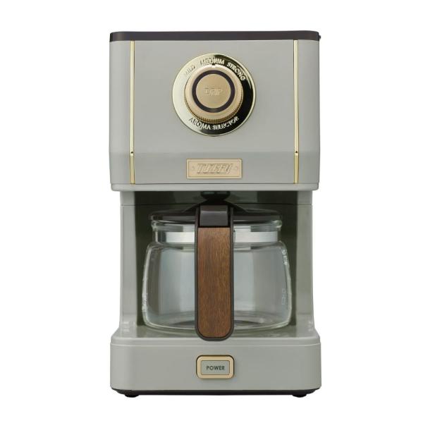 ハンドドリップのように、コーヒー粉をじっくり蒸らしながら淹れられるコーヒーメーカーです。