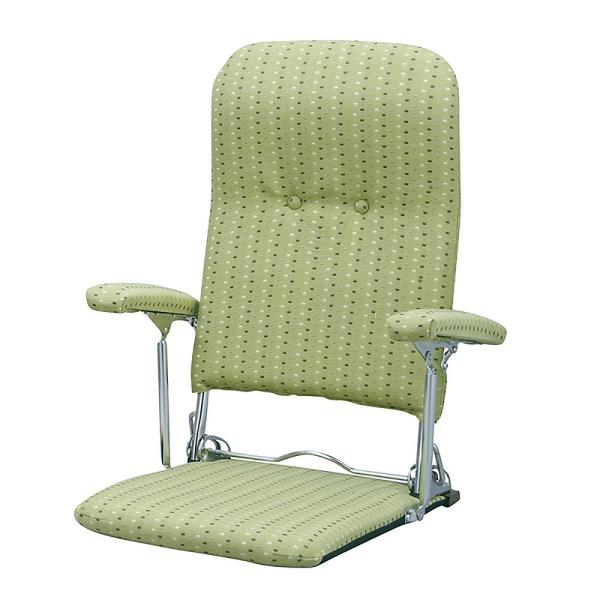 折りたたみ式で移動ラクラクな軽量座椅子『PLACE（プラス）』。薄型ですが、安心の日本製フレームを使用しているので、丈夫で快適にお使いいただけます。金具をずらすだけの簡単３段階リクライニングで使い勝手も良く、和洋どちらにも合わせやすいジャガ...