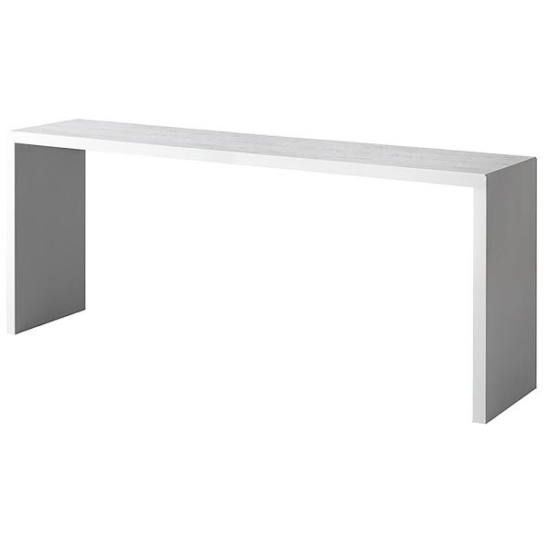 すっきりとした直線のコの字型の木製デスク『Visage Neo（ビサージュ ネオ）』。シンプルなデザインはデスクだけでなくテーブル、カウンター、ディスプレイスタンドなどお家の色々な場所でマルチに活躍します。厚み4cmの頑丈な設計でパソコンや...