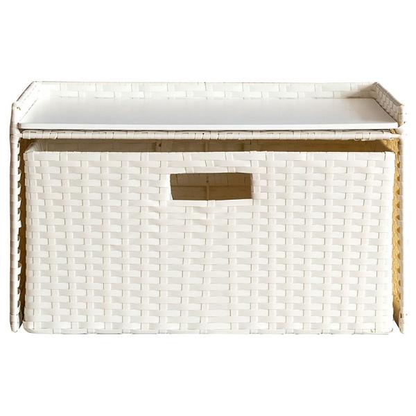 キッチンでは雑多に置きがちなパンや調味料、洗面所やランドリー周りではタオル類などまとめて収納できるドロワーラック『Stire（スティーレ）』。収納物を隠してサッと取り出せる引き出しタイプで見た目もスッキリ。トースタも置ける天板でたっぷり収納...