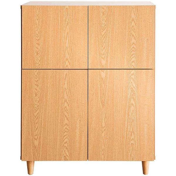 猫用トイレを見映え良く隠してくれるキャットトイレクローゼット『Galetta（ガレッタ）』。上品な木目とシンプルなデザインで清潔感のあるお部屋を演出できます。猫が出入りできる左右の穴は段差があるので猫砂が外に飛び散りにくく、毎日のお掃除の負...