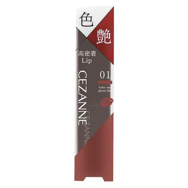 塗りたての美発色＆艶が続く！ジェル膜で落ちにくい新リップが登場！色艶を抱えたオイルが、唇の水分と反応しゲル化してピタッと密着。塗りたての色を守る、ジェル膜処方のリップ。セザンヌ、CEZANNE、リップカラーシールド