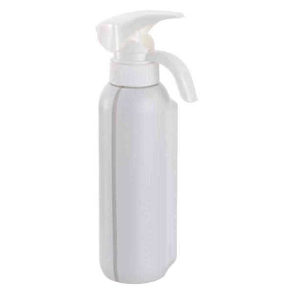 浮かせて収納、プッシュで時短液体洗濯洗剤、柔軟剤などの詰め替え用液体洗剤容器です。マグネットで洗濯機などに取り付けられます。片手でプッシュでき、ワンプッシュで約5g（5mL）が出せます。窓がついているので、液体の残量が一目で確認できます。広...