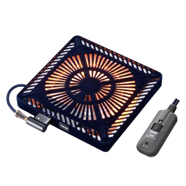 独自の高効率ヒーター「オレンジヒート?」を搭載。600W級のスタンダードモデル。500Wながら600W級のパワフルな暖房を実現。省エネと快適性を両立が実感できます。温度ヒューズ／電流ヒューズ／5時間自動オフタイマーを標準搭載、PSE準拠で安...