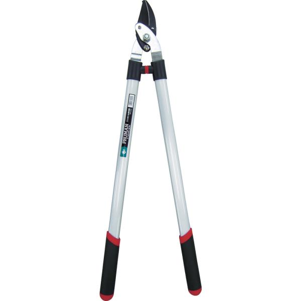 ●刃物鋼を熟練を要した職人が焼入れし仕上げた刃物です。●ダブル焼入れ処理され、刃物の腰が強く長切れします。●楕円アルミパイプを使用、柄の強度がアップしています。●太枝専用鋏です。●替刃式で簡単に交換できます。●切断能力（ｍｍ）：４５●刃長（...