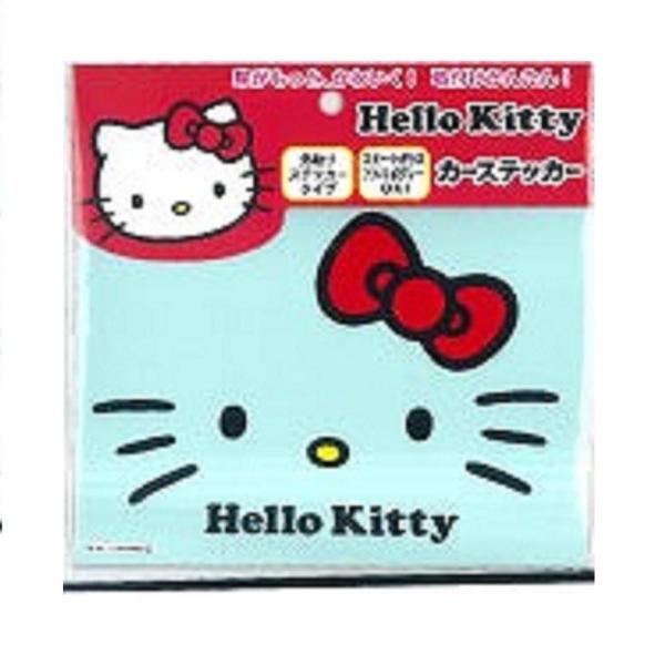 ハローキティブラックのステッカー