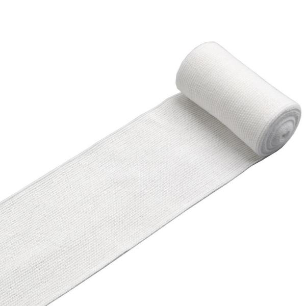 固定用弾力包帯。弾力性をアップした固定用弾力包帯です。サポーターとしても使用できます。