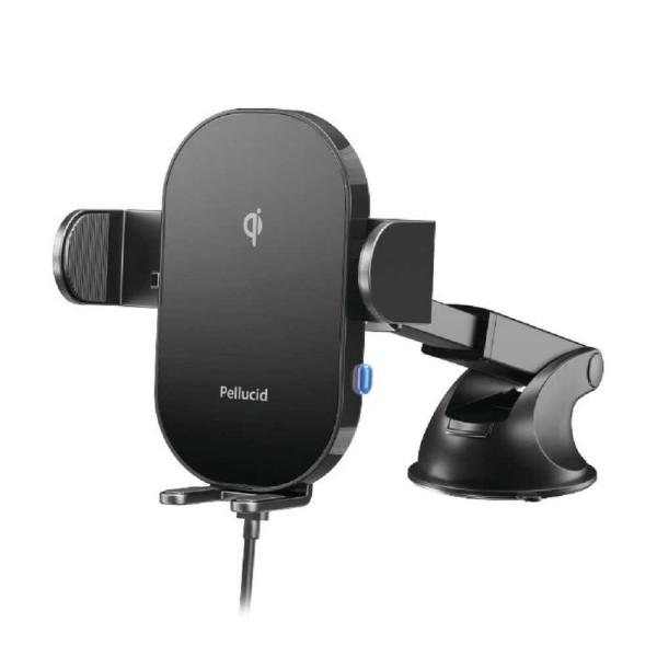 Qi対応のワイヤレス充電自動開閉スマホホルダーです。（Qi 正規認証品）スマホを置くと充電開始＆アームが閉まるオートホールド機構（ワイヤレス充電対応機種のみ）キャパシタ（蓄電装置）を内蔵しているので、エンジン停止後も1〜2回アームの開閉操作...