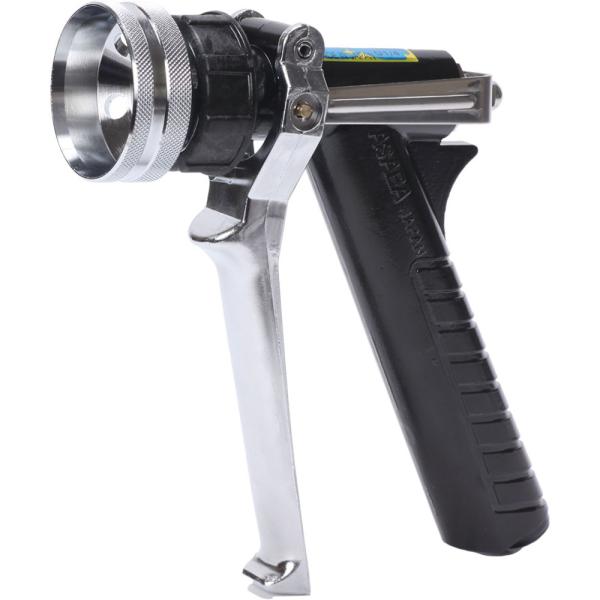 ●コンパクトで取り回しがいい片手サイズです。●レバーの握り加減で遠近調節や噴角を簡単に自在に調節できます。●レバーを離すと噴霧が停止します。●果樹から庭木の防除まで幅広く使用できます。●調節ナットを回すことでレバーの位置を決め、噴角を固定で...