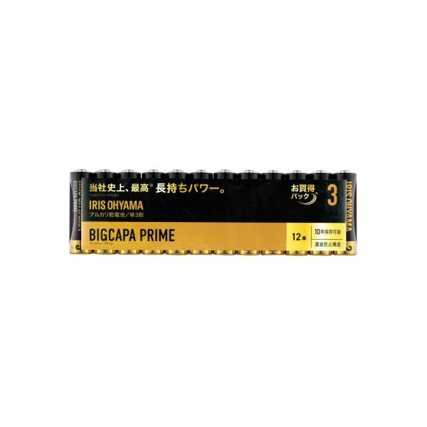長寿命・大容量タイプのアルカリ乾電池です。保存可能期間10年です。単3形 12P LR6BP／12P電池・アルカリ電池・単三・長持ち・12個パック・大容量