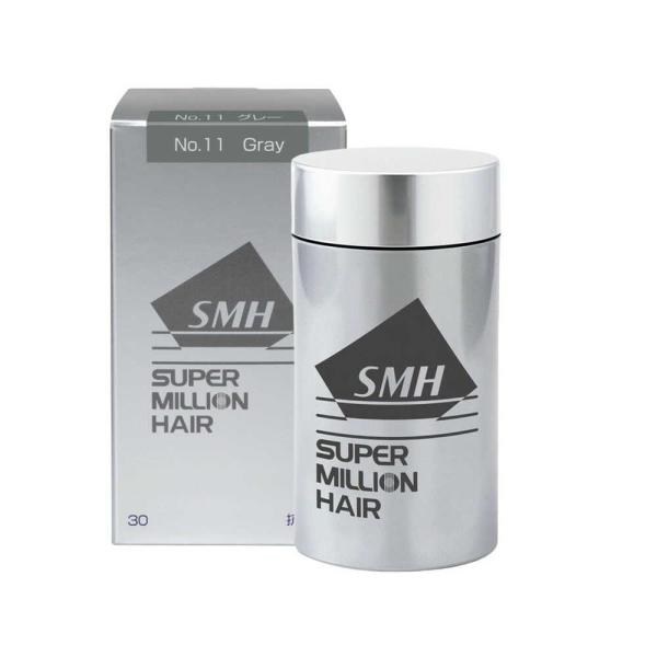 スーパーミリオンヘアーは、髪を生やすのではなく、瞬時に髪が生えたように見せる「新しいスタイルの増毛法」です。気になる部分にふりかけると、特殊加工された植物系抗菌繊維が静電気で髪に付着し、髪が生えたような自然な仕上がりになります。