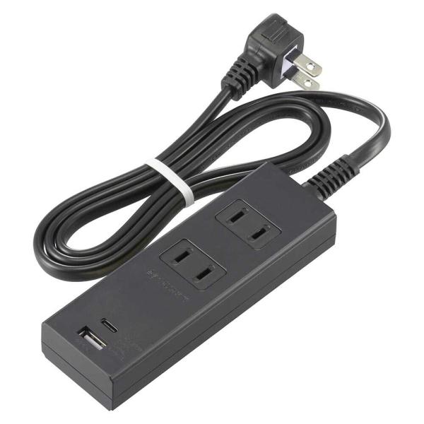 ● USB Type-CはPD（Power Delivery）対応、最大18Wで急速充電● USB差込口はType-C×1、Type-A×1● TypeA+TypeC両方使用時、合計3.4A出力● AC差込口は2口、出力合計1400Wまで●...