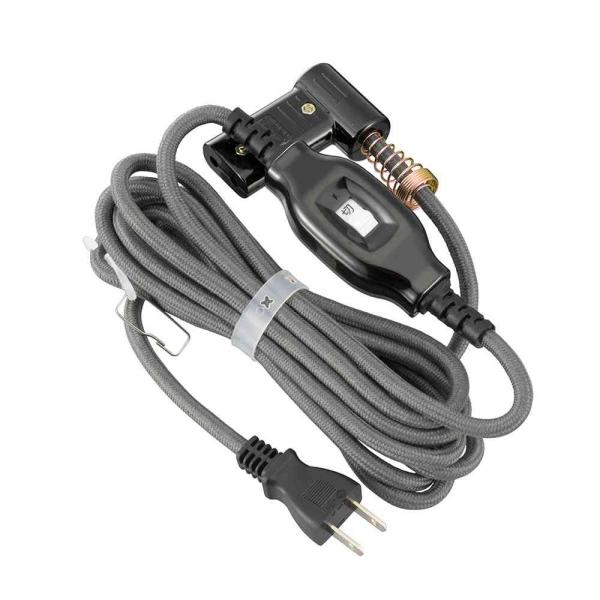 ● 折り曲げ・熱に強いコードを採用● 操作しやすいスライド式中間スイッチ付き● 折れ曲がってもコードを傷めにくい、ブッシング、スプリング付き● 便利なコード吊り下げフック付き● L型プラグ● 定格電圧：100V● 定格周波数：50／60Hz...