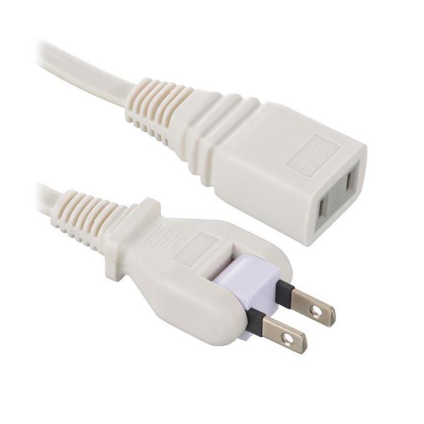 ● 難燃・耐熱ボディ：コンセント周りに熱に強いPBT樹脂使用● 丈夫な二重被ふくコード：導線の二重被ふくでコードの強度を向上● フリープラグ：ストレートプラグ＆Lプラグ両用、耐トラッキング絶縁カバー付● カラーは白