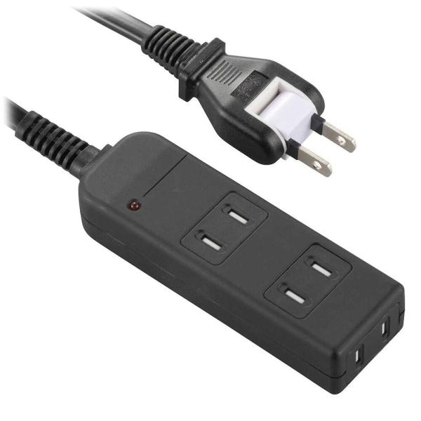 ● 雷軽減素子内蔵で落雷時のダメージ軽減● 本体まるごと熱に強いPBT樹脂使用● 導線の二重被ふくでコードの強度を向上● ホコリシャッターでホコリ侵入・感電事故防止● 本体カラーはブラック