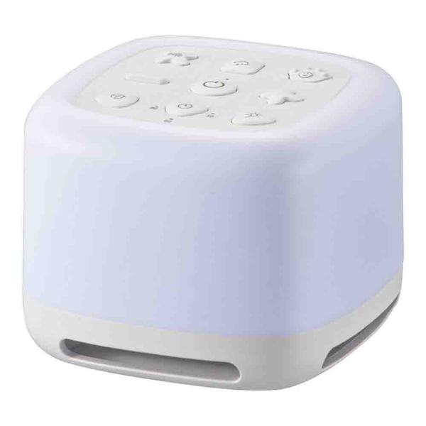 ● 眠れない夜に、40種類のサウンド搭載したおやすみスピーカー● ホワイトノイズ14音源、自然音／ASMRを20音源、赤ちゃんが好きな音6音源を搭載● Bluetooth機能付きで、スマホの音楽もスピーカーで楽しめます● 6段階調光ウォーム...