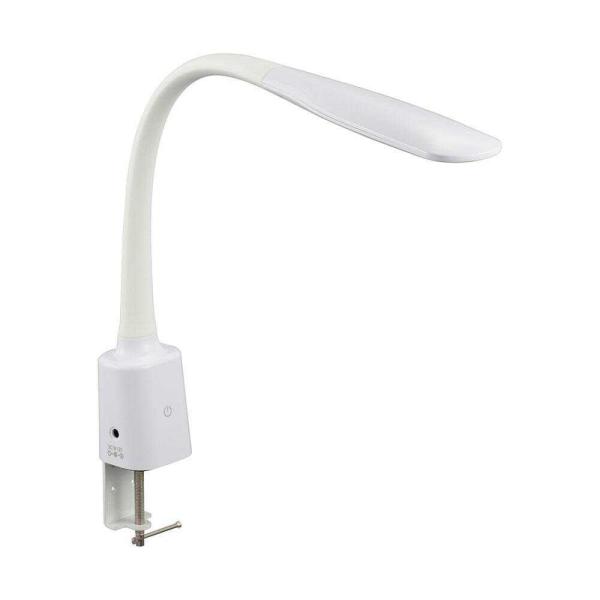 ● タッチ式センサーで点灯／調光／消灯の切り換えができます● 3段階調光で明るさを調節できる● フレキシブルアーム● 広範囲を明るく照らす JIS規格A形相当● 本体色はホワイト