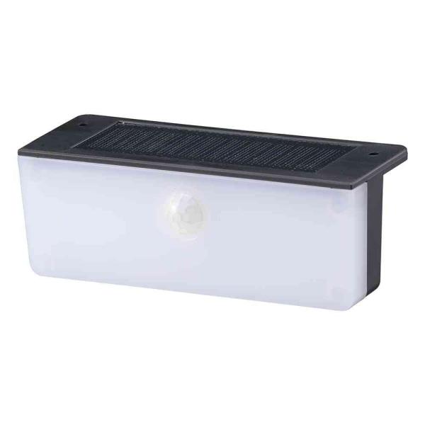 ● コンセントがない場所に設置できるソーラー発電式● 昼の間に充電、暗くなったら人感センサーで検知して点灯● 明るさ（約）100ルーメン● 選べる2つのモード・ 周囲が暗くなるとほのかに点灯、動きを検知するとしっかり点灯モード（通常モード）...