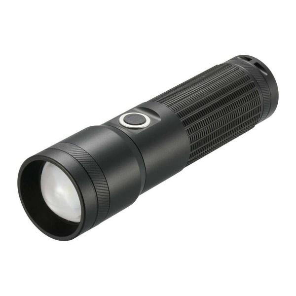 ●ズーム（集光⇔散光）機能搭載●全光束550ルーメン※Highモード●電池交換時期をお知らせするインジケーター付き●保護等級IPX6（耐水形）●連続点灯約20時間※Lowモード●マグネット付き