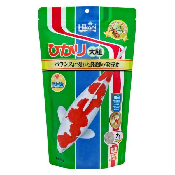 良質原料を配合し、丈夫で美しい錦鯉に