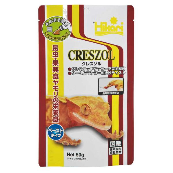 昆虫・果実食ヤモリ向けペーストタイプ飼料