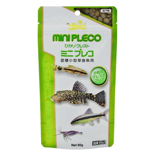 小型プレコに適した崩れにくい円盤型フード