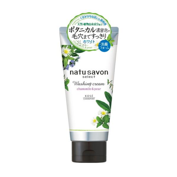 もっちり濃厚泡で肌をやさしく包みこむ洗顔フォーム。つっぱり感のないやさしい洗い上がりで毛穴までスッキリ、透明感のある肌に。心地よいカモミール＆ペアの香り。洗顔 スキンケアフォーム ソフティモ