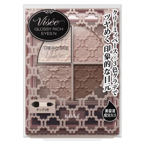 内側から輝くような上質なツヤめきとクリアな発色がとけこみ、うるっとした魅力的な目もとを演出するアイカラー