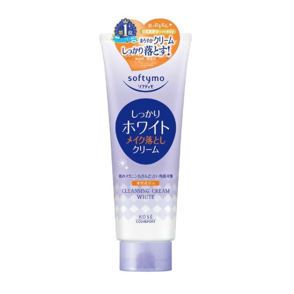 ●なめらかな感触のクリームが、毛穴の奥や肌のキメに入り込んだメイクに素早くなじみ、すっきり落とします。●透明感のある肌にみちびきます。●豆乳発酵液を新配合。クレンジングミルク ソフティモ