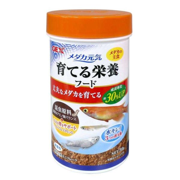 嗜好性が高く、良質なアミノ酸をバランスよく含む昆虫原料を配合した新フレークフード!餌の消化吸収・フンの分解をサポートする3つの善玉菌入り。カルシウム・ビタミンDが丈夫な骨をサポートします。