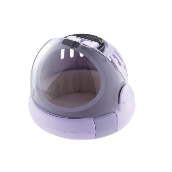 ・猫が好きな丸い形と、やわらかいベッドでリラックス。普段からベッドとして慣れておくことで、来客時や災害時の移動にも安心です。・上品だけどかわいいパステルカラーで、明るくハッピーな空間を演出。・猫が快適に過ごしやすいラウンド型。通気性を考慮し...